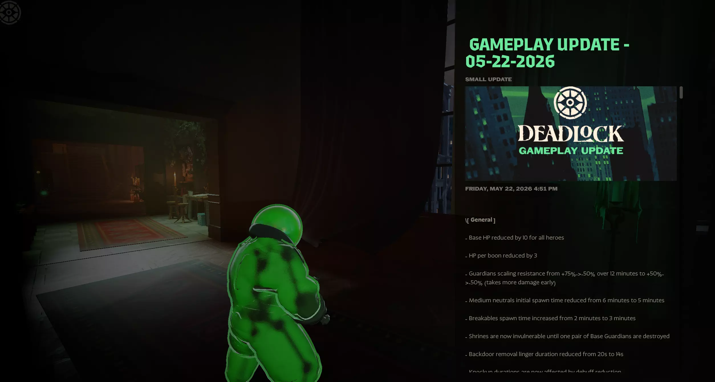 Deadlock 05-22-2026 Full Patch Notes: Urn Reworked - The Game Haus